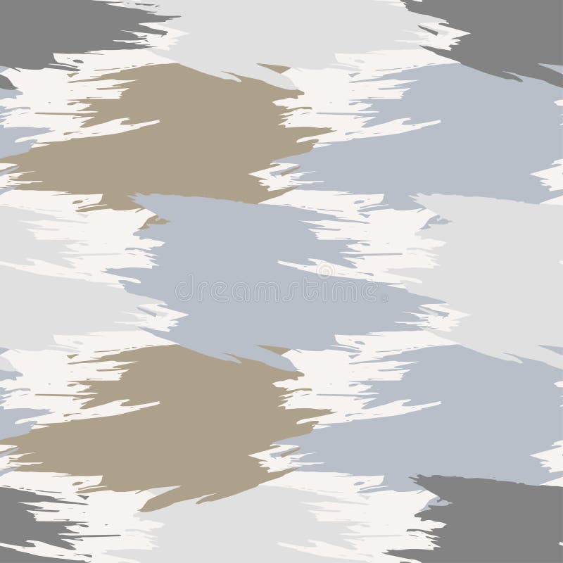 Seamless Vector Background with Stains of Paint Spilled Ink. Stock ...