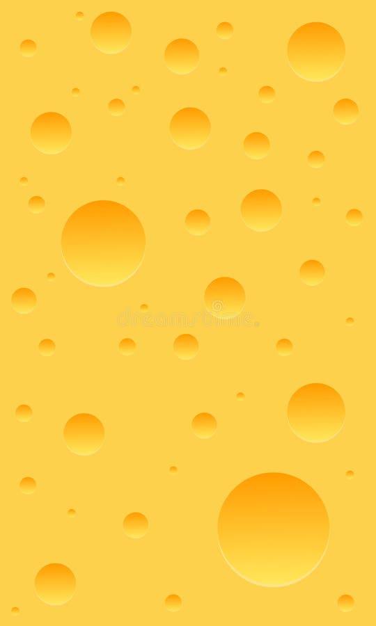 Seamless Vector Background Texture of Cheese. Cheese Pattern Stock ...