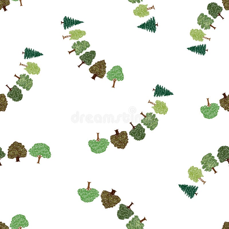 Cartoon Trees Row Stock Illustrations – 377 Cartoon Trees Row Stock ...