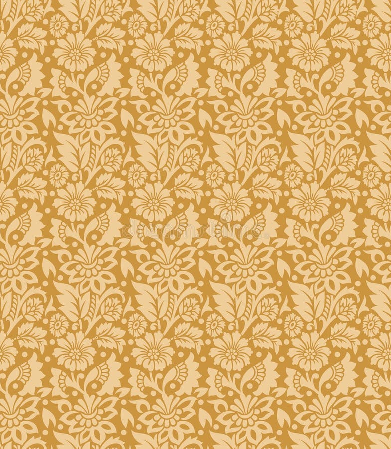 Seamless Vector Background for Wedding Card Stock Vector - Illustration ...