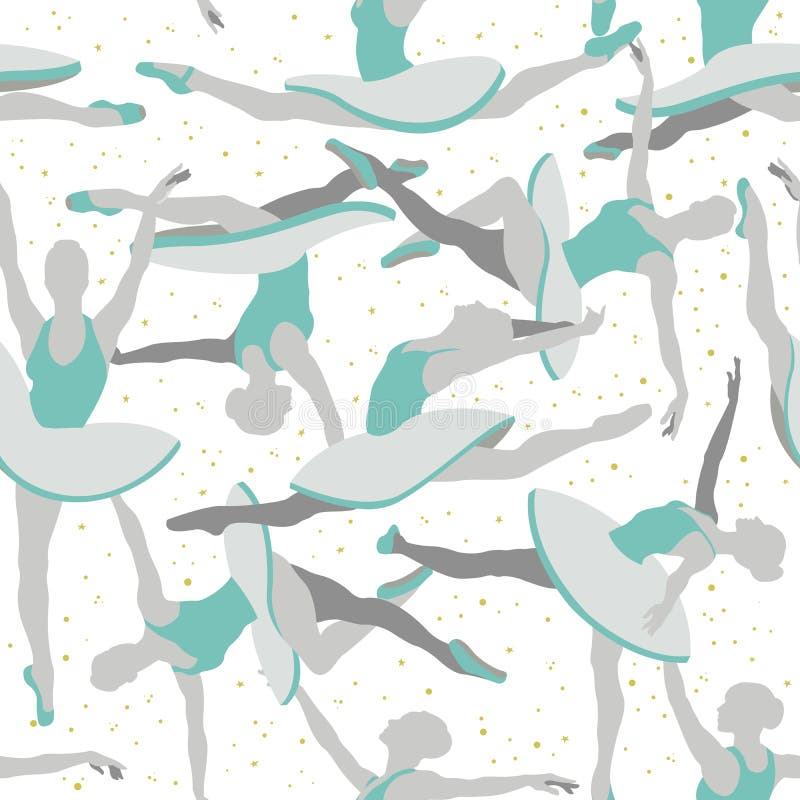 Ballerina Pattern Stock Illustrations – 2,996 Ballerina Pattern Stock ...