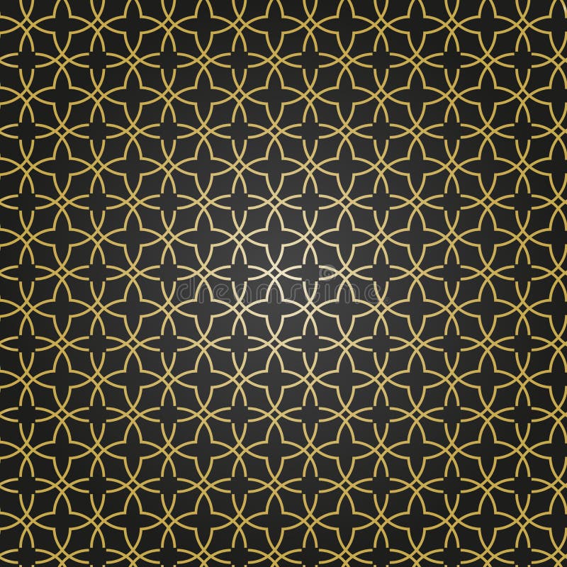 Seamless Vector Pattern in Arabian Style Stock Vector - Illustration of ...