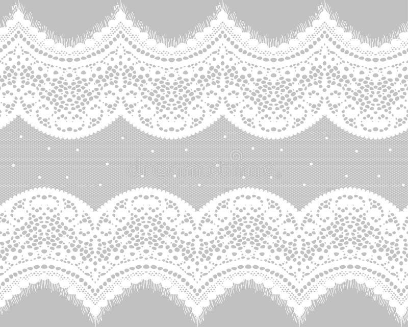 Seamless Vector Black Lace Stock Vector Illustration Of Paper 103568432