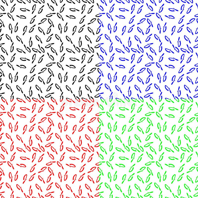 Letter Background.Seamless Vector Letters Pattern.Seamless Alphabet ...