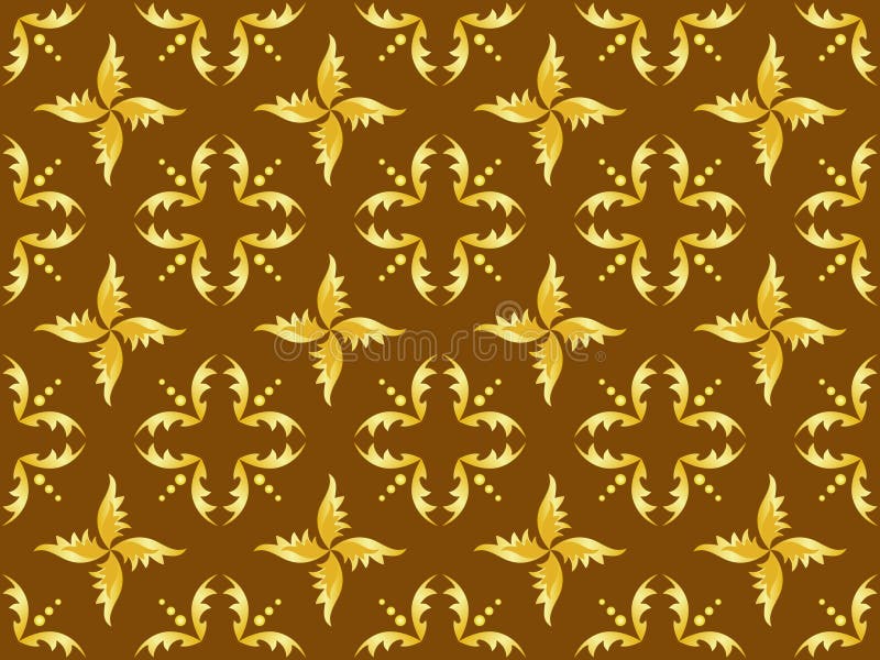 Seamless Vector Brown and Gold Texture Stock Vector - Illustration of ...