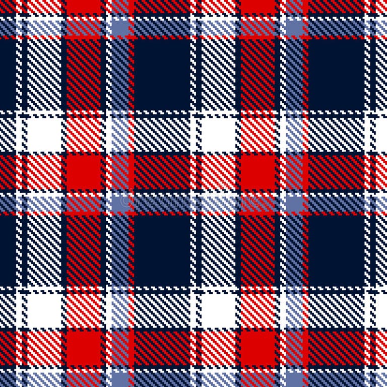 Seamless Vector Checkered Pattern Stock Vector - Illustration of ...