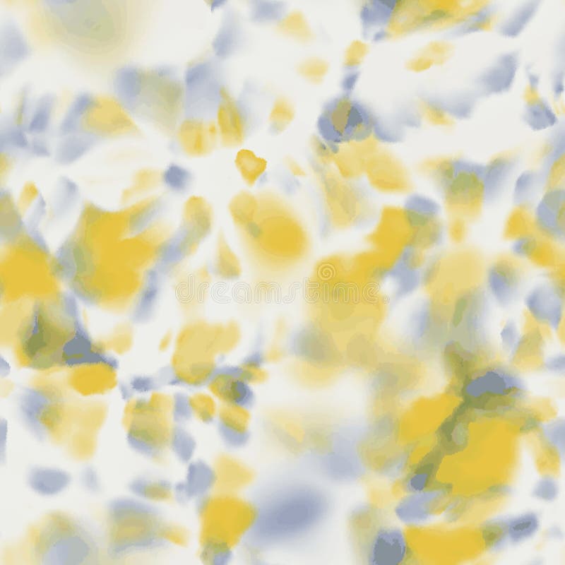 Seamless Vector Tie Dye Multicolor Bleeding Stripe Pattern for Surface Print Stock Vector ...