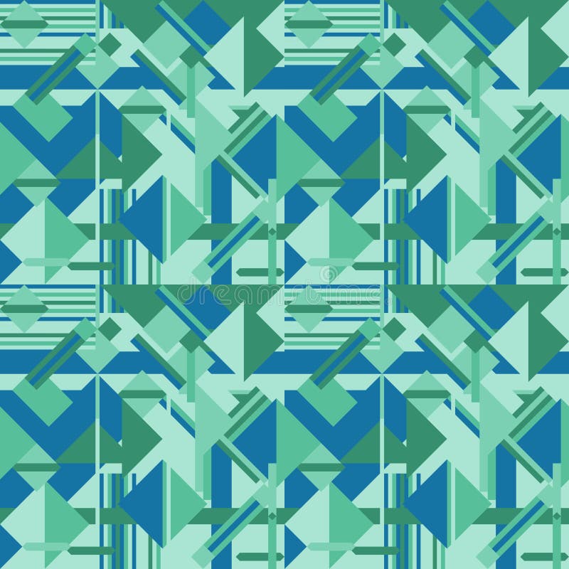 Seamless Vector - Cool Geometric Pattern Stock Vector - Illustration of ...
