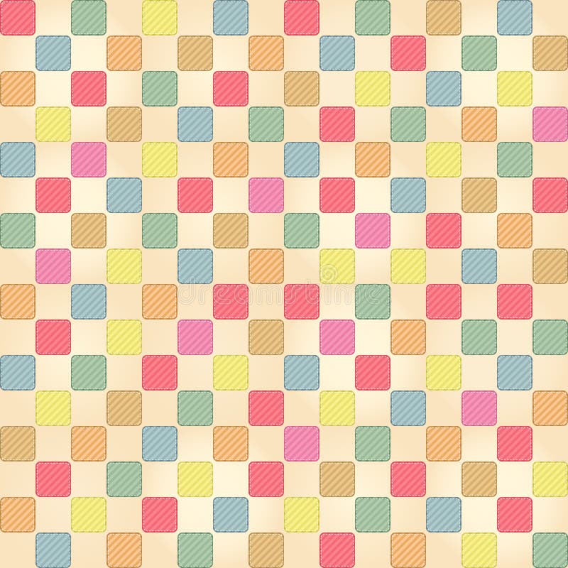 Checkers Colorful Of Seamless Pattern Stock Vector - Illustration of ...