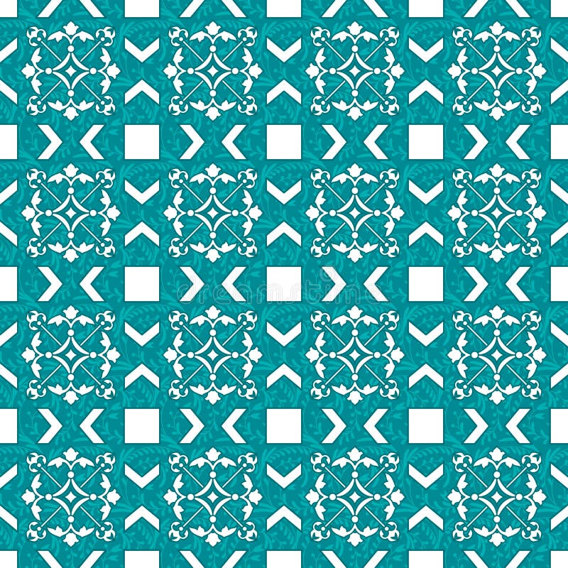 Seamless Vector Elegant Pattern Design Stock Vector - Illustration of ...