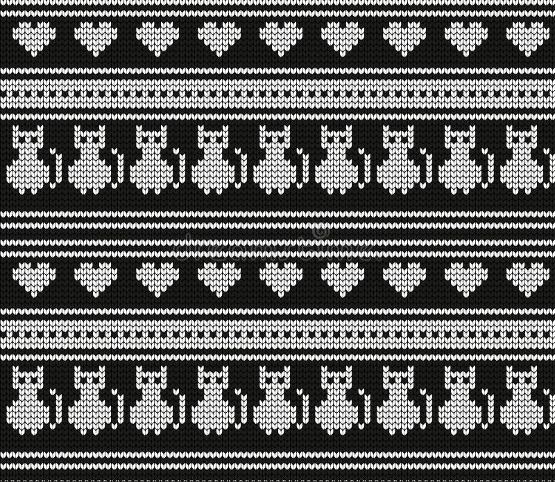 Seamless Vector Geometric Pattern Knitted Black and White Stock ... Seamless Vector Geometric Pattern Knitted Black and White Stock ...