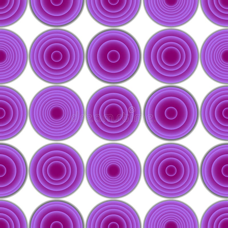 Seamless Vector Gradient Rounds Magenta Pattern Stock Vector ...