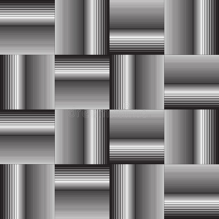 Seamless Vector Illustration with Vertical and Horizontal Lines Pattern ...