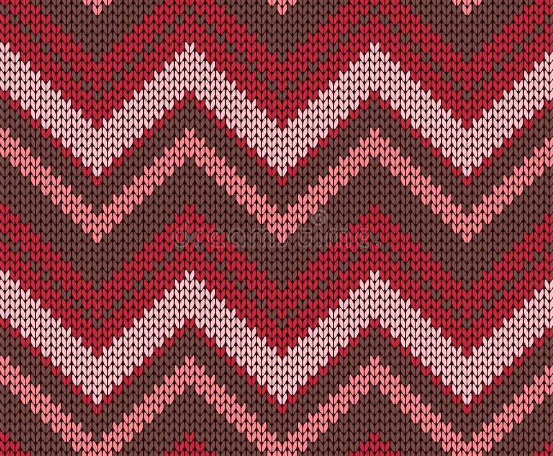 Seamless Vector Knitted Texture Stock Vector - Illustration of line ...