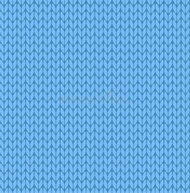 Seamless Vector Knitting Pattern Stock Vector - Illustration of repeat ...