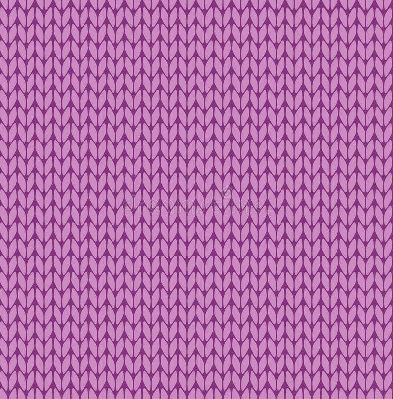 Seamless Vector Knitting Pattern Stock Vector - Illustration of cotton ...
