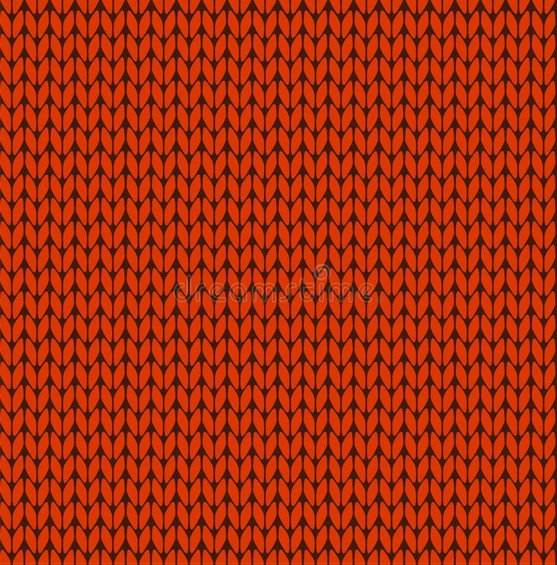 Seamless Vector Knitting Pattern Stock Vector - Illustration of ...