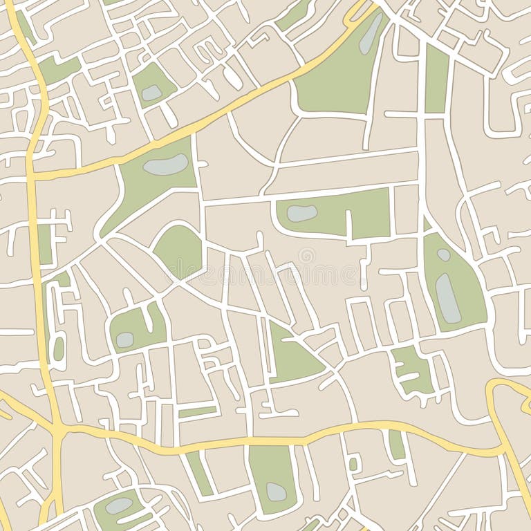 Urban Vector City Map Seamless Texture Stock Illustrations – 504 Urban ...