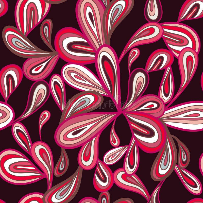 Seamless vector pattern stock vector. Illustration of lilac - 23473298