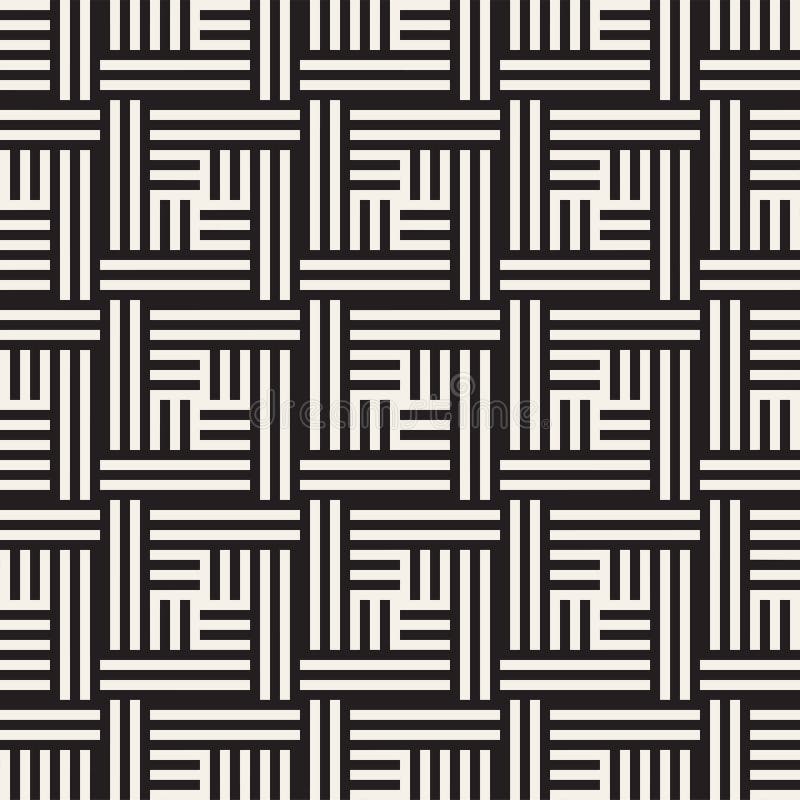 Seamless Vector Pattern. Abstract Geometric Background. Elegant Stripes ...