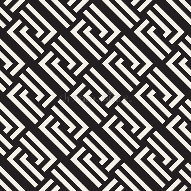Seamless Vector Pattern. Abstract Geometric Background. Linear Grid ...