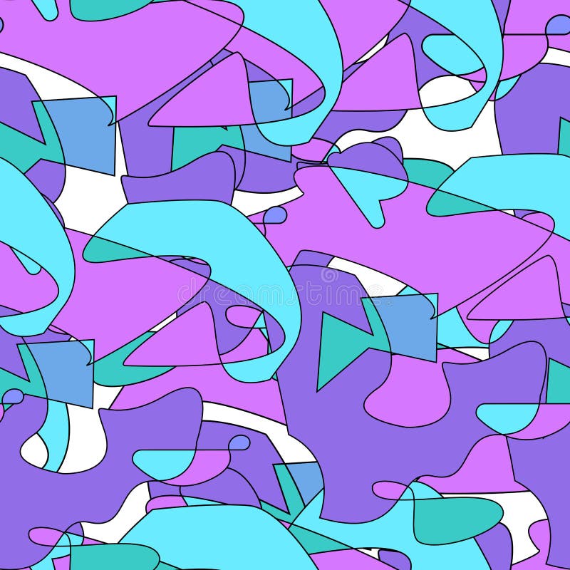 Superimposed Shapes Stock Illustrations – 73 Superimposed Shapes Stock ...