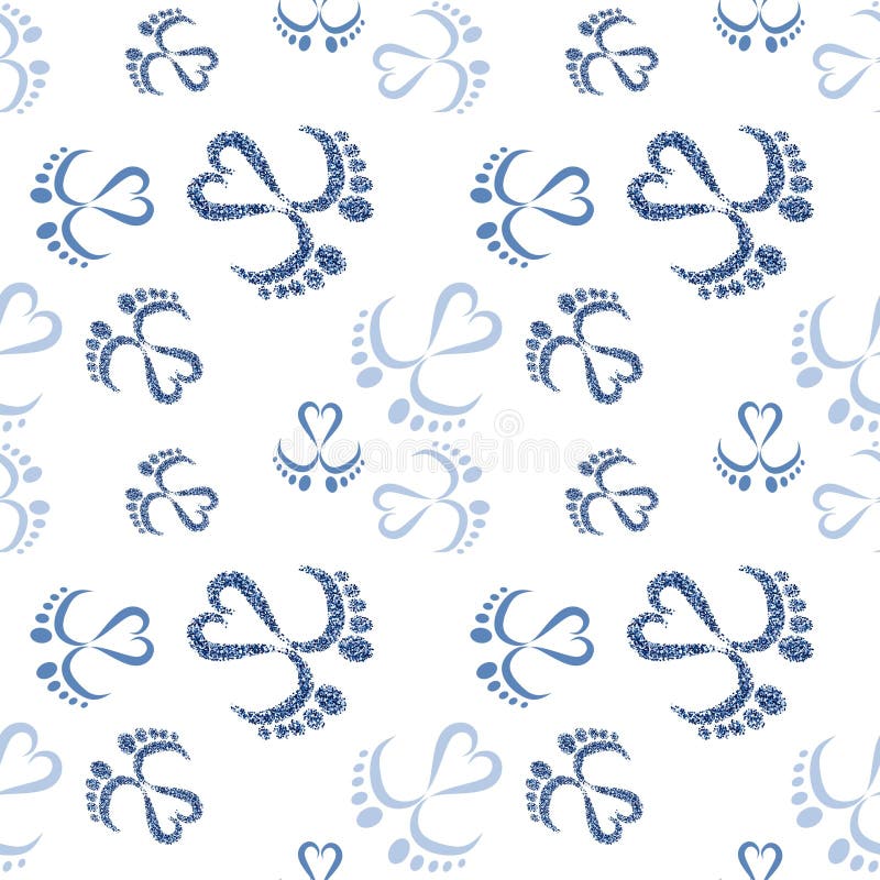 Baby Feet Shape Heart Stock Illustrations – 200 Baby Feet Shape Heart ...