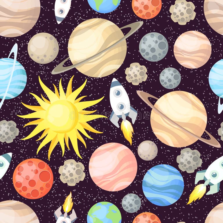 Cartoon Solar System Stock Illustrations – 22,211 Cartoon Solar System ...