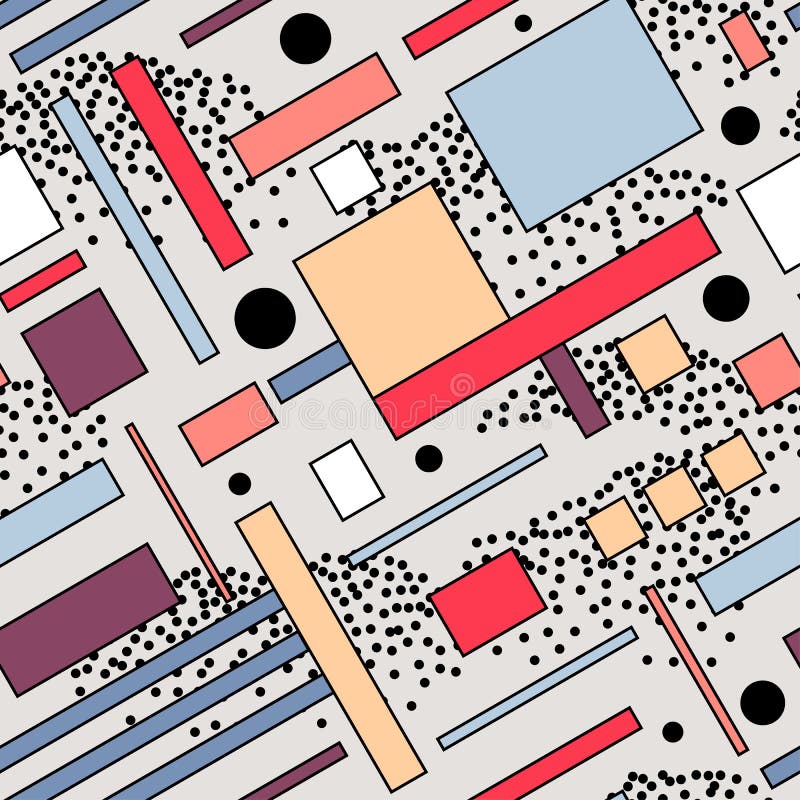 Seamless Vector Pattern in Constructivism Soviet Style. Vector Vintage ... Seamless Vector Pattern in Constructivism Soviet Style. Vector Vintage ...