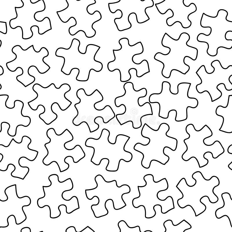 Contour Puzzles Stock Illustrations – 971 Contour Puzzles Stock ...