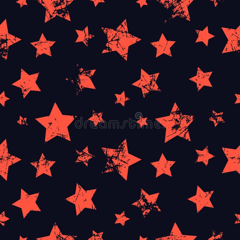 Vintage Grunge Stars Pattern Background Stock Illustrations – 8,904 ...