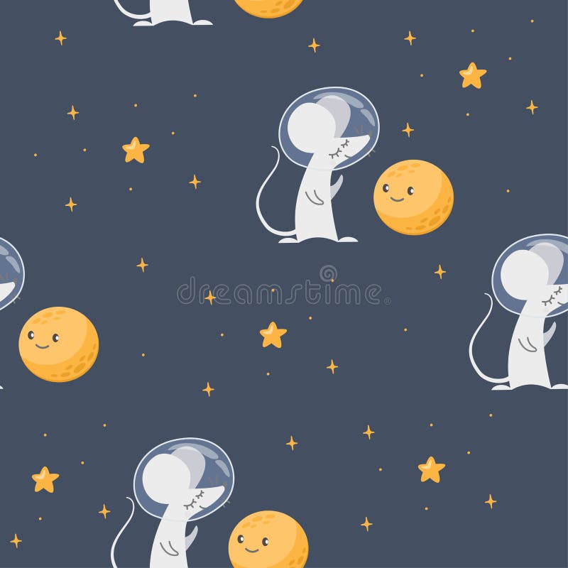 Seamless vector pattern stock vector. Illustration of children - 255354396