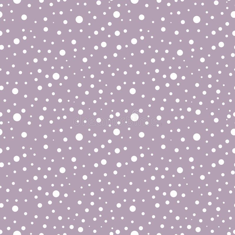 Seamless Vector Pattern with Dots. Simple Graphic Design. Dotted ...