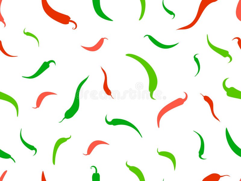 Spicy Capsicum Silhouettes Stock Illustrations – 5 Spicy Capsicum ...