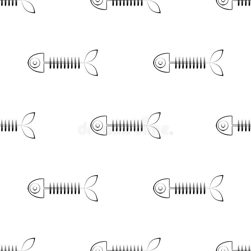 Fish Symmetry Drawing Seamless Pattern Stock Illustrations – 157 Fish ...