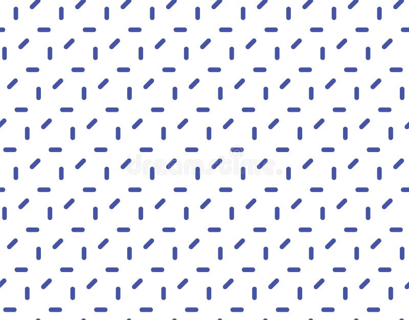Seamless Vector Pattern of Funny Dashes, Popular Graphic Design Texture ...