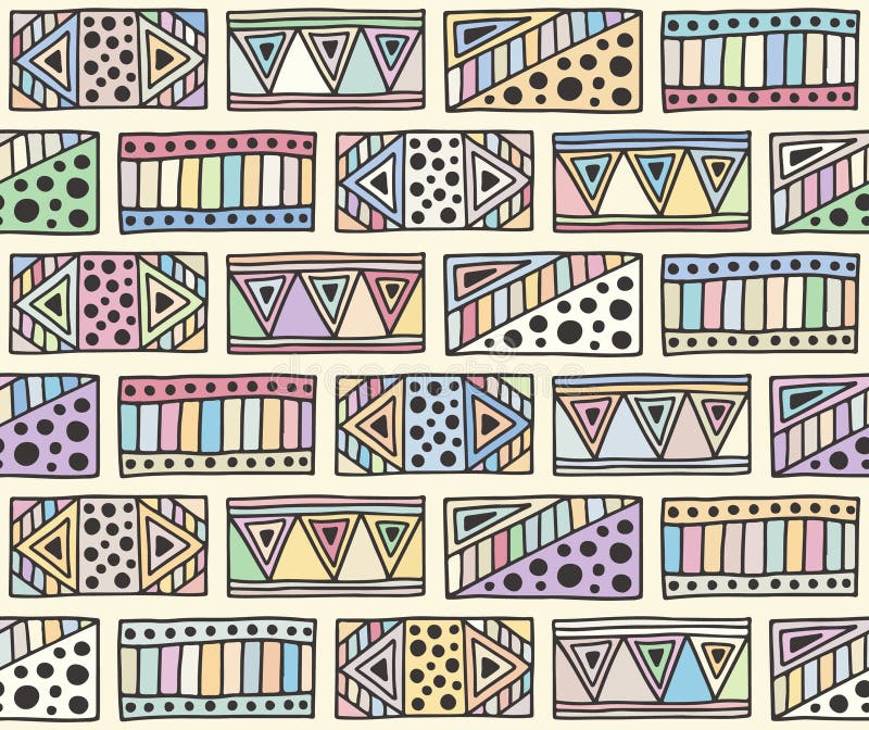 Traditional Ethnic Tribal Fabric Background Stock Illustrations ...