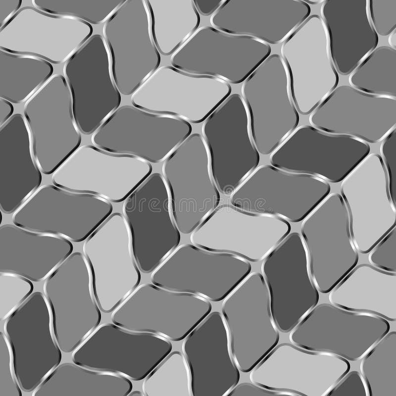 Seamless tile pattern stock vector. Illustration of grey - 114304937