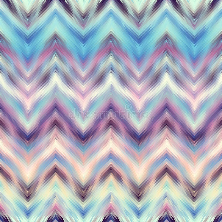 Seamless Vector Pattern. Grunge Chevron Pattern in Low Poly Style ...