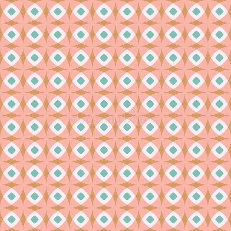 Seamless Vector Pattern. Hand Drawn Square Retro Geometric Grid. Modern ...