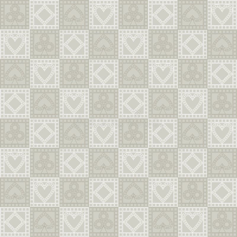 Card Suit Repeating Pattern Stock Illustrations – 296 Card Suit ...