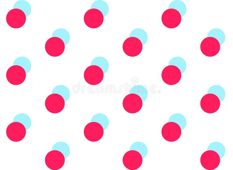 Seamless Vector Pattern Made of Funny Colorful Dots Stock Vector ...