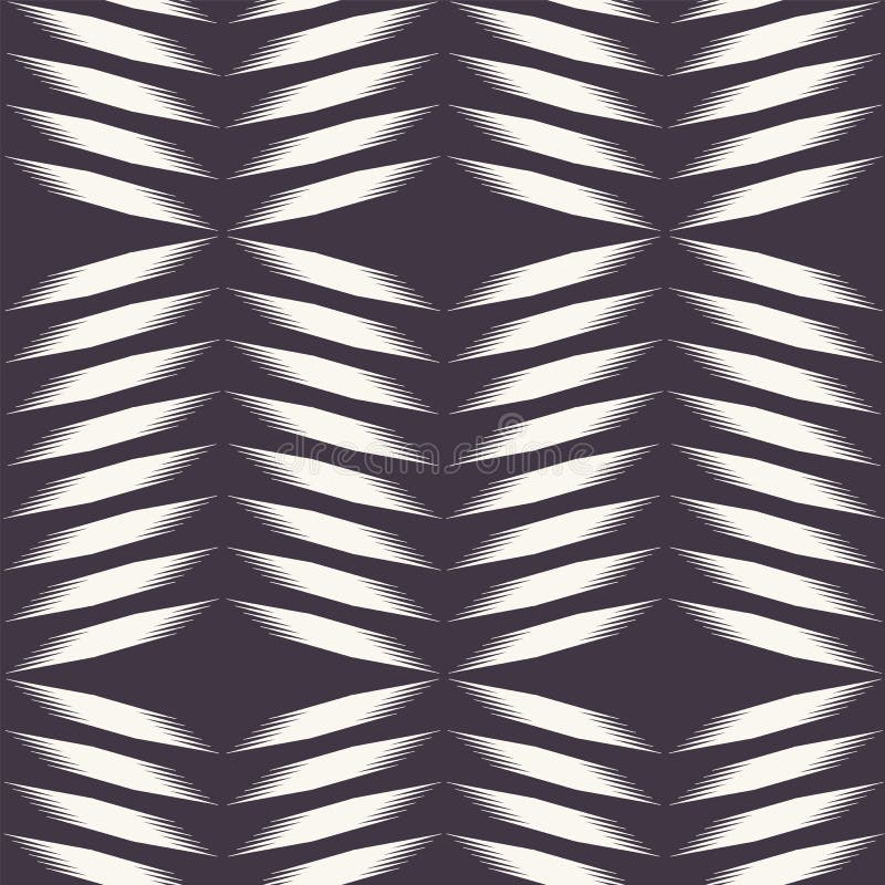 Seamless Vector Pattern. Modern Geometric Hand Drawn Woven Diamond ...