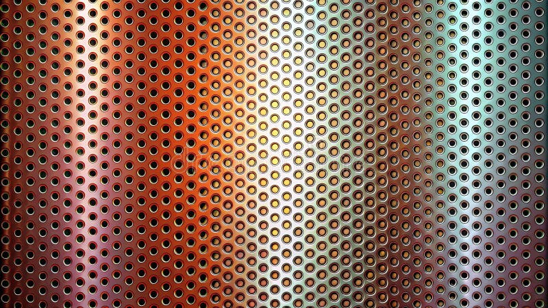 Seamless Vector Pattern of Perforated Metallic Sheet with Transparent ...