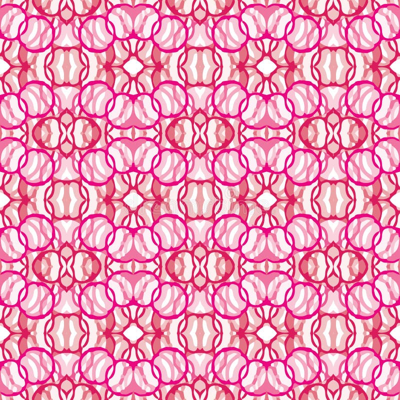 Pink Bubbles and Foams Vector Repeating Pattern Stock Vector ...