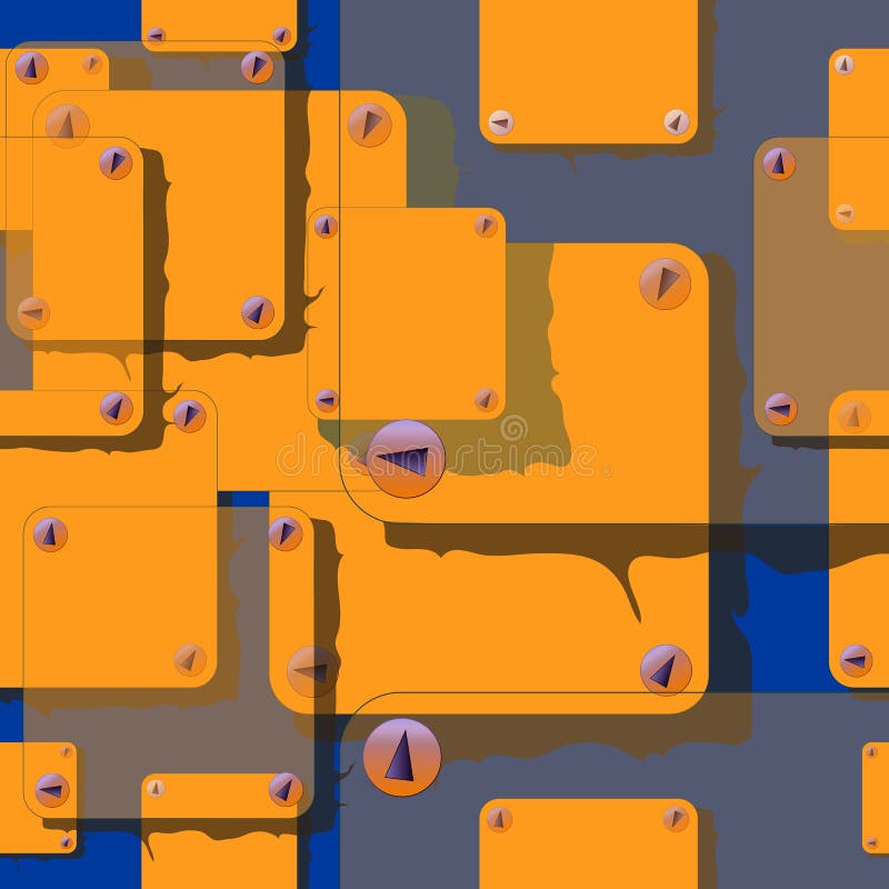 Hand Drawn Seamless Vector Pattern. Stock Vector - Illustration of ...