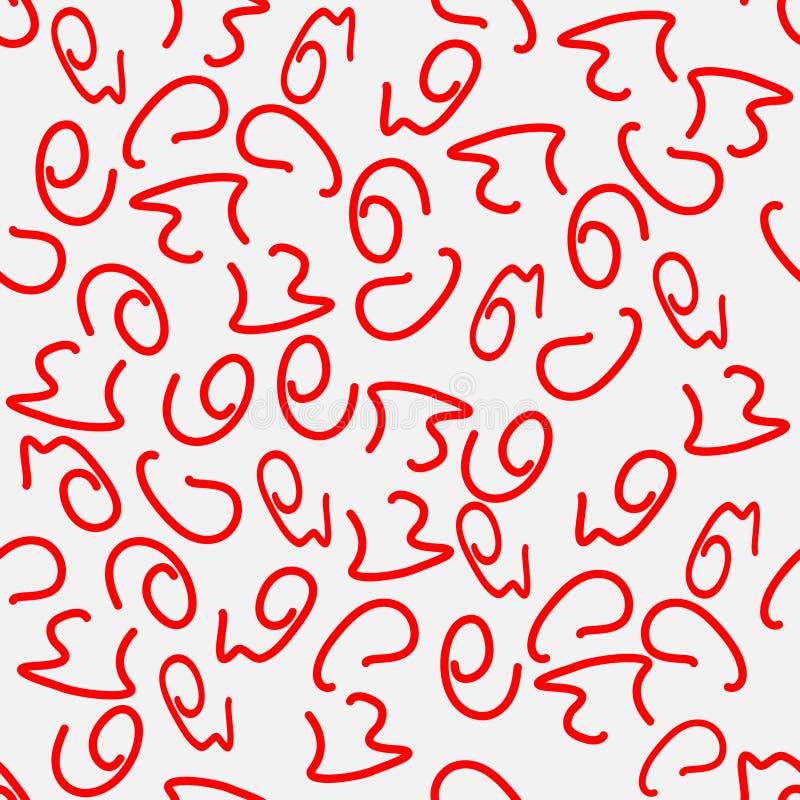 Red Squiggles Stock Illustrations – 189 Red Squiggles Stock ...
