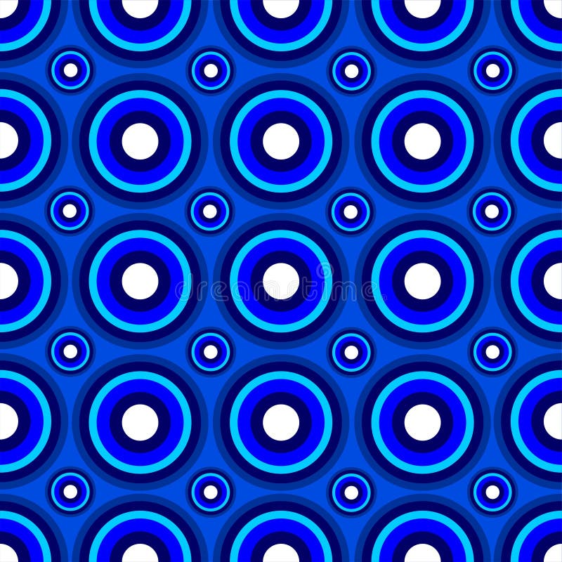 Vector Geometric 70s Retro Vintage Style Seamless Stock Vector ...