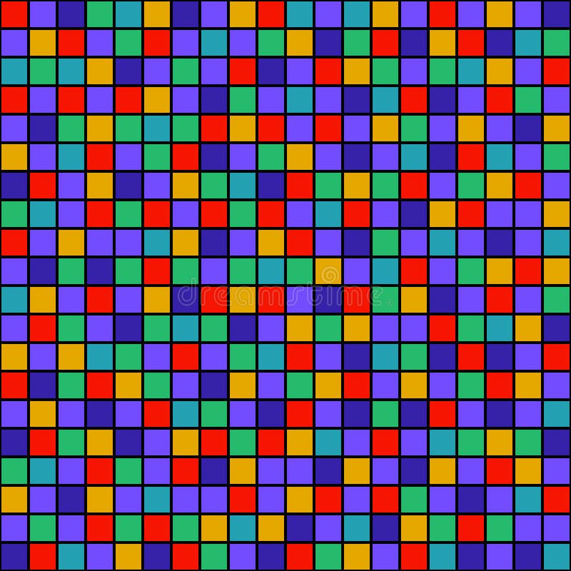 Simple Checkered Transparent Background Stock Vector - Illustration of ...