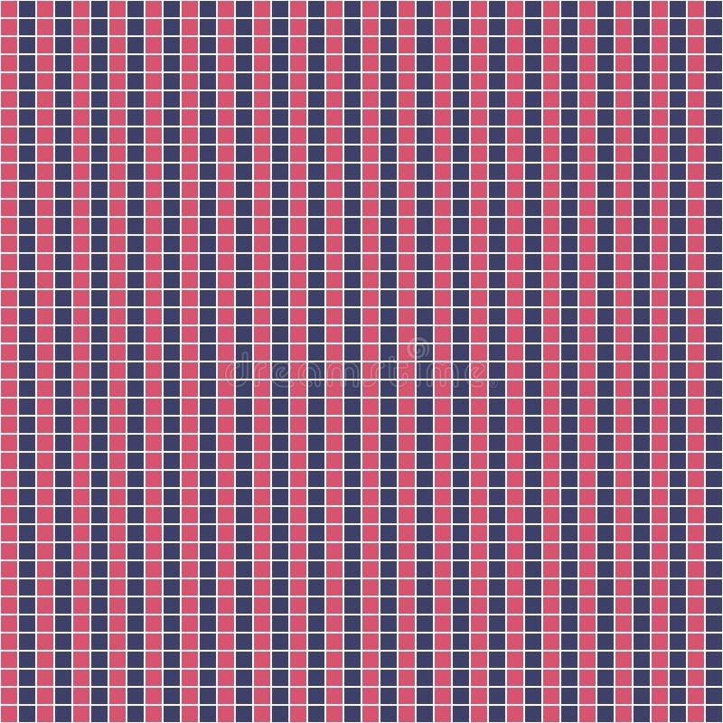 Seamless Vector Pattern with Squares. Simple Checkered Graphic Design ...